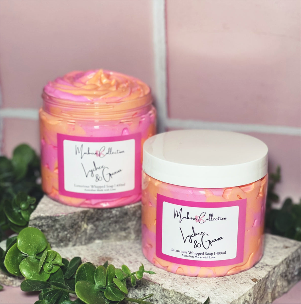 Lychee Guava Whipped Soap – Morburn Collection